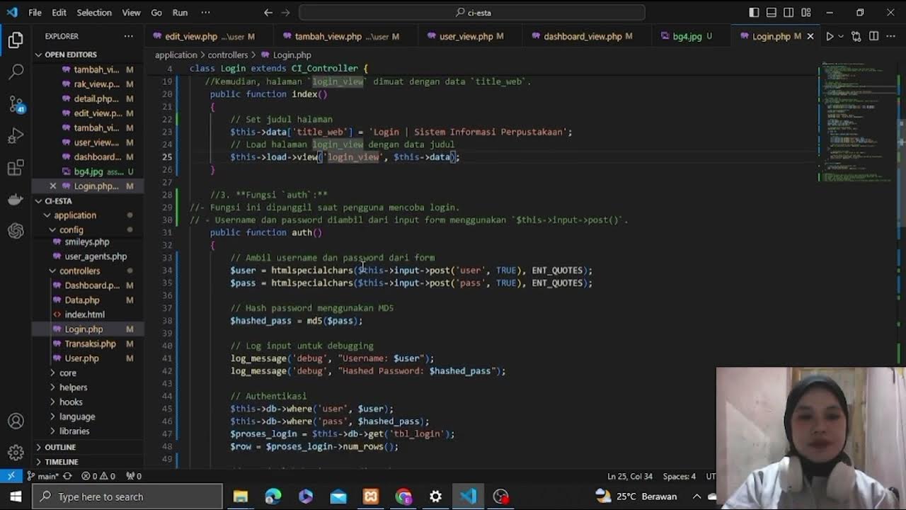 UAS WPL | Membuat Website Perpustakaan Sederhana Menggunakan Framework CodeIgniter 3 dan MySQL ...