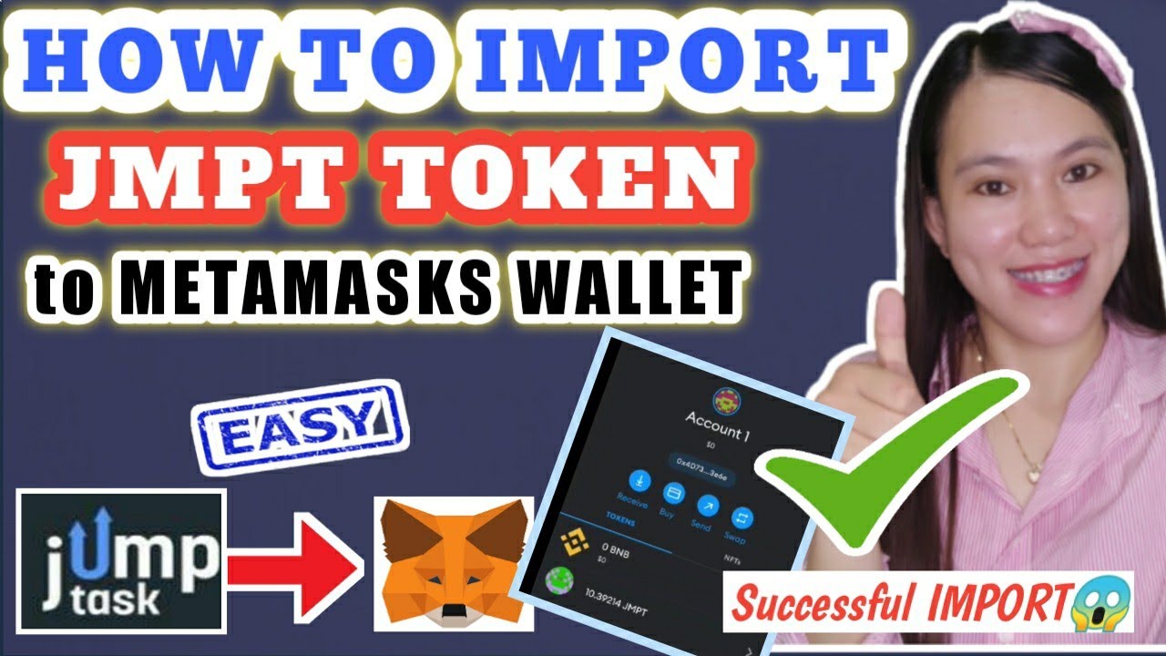 How to IMPORT or ADD JMPT Token to METAMASKS Wallet the EASIEST Way| I ...