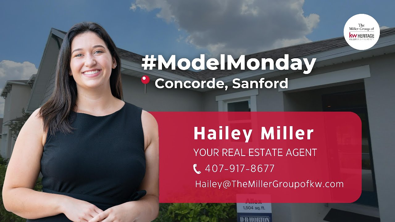 New Construction Tour in Sanford, FL | Stunning DR Horton Allex Model ...