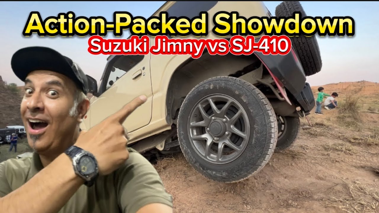 Suzuki Jimny vs Suzuki SJ-410 | Epic Off-Road Showdown | Extreme Off-roading | Jeep Life | 4x4 ...