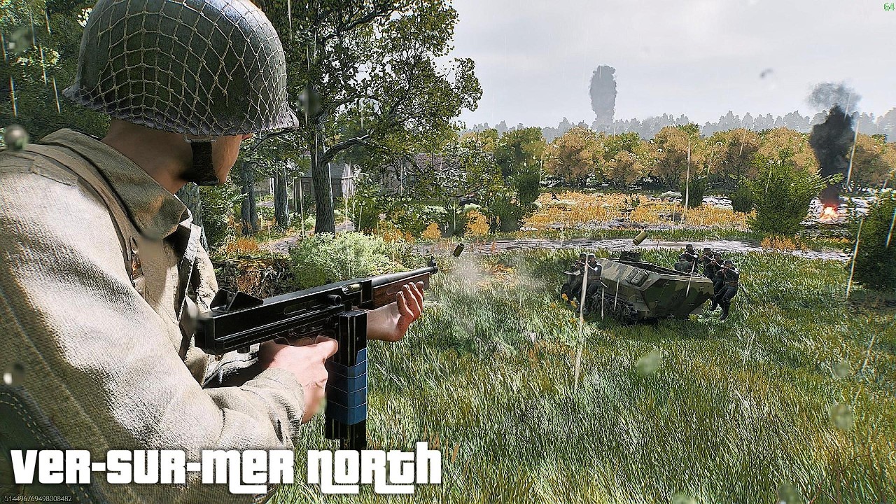 Ver-Sur-Mer North | No Tanks Allowed | USA BR5 Enlisted Gameplay - YouTube
