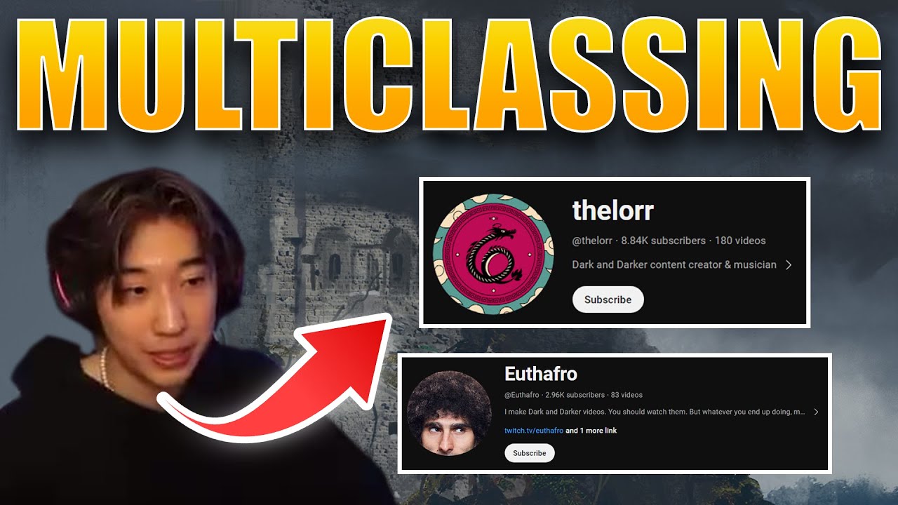 Multiclass in Trios is Crazy (ft thelorr and Euthafro) | Dark and Darker - YouTube