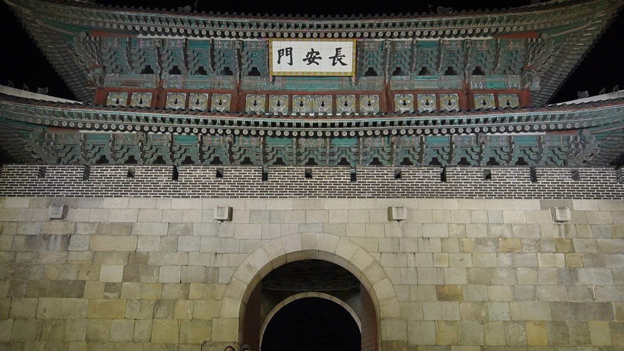 4K Would you walk with me on a Korean Castle? | Korea Walkthrough Seoul ...