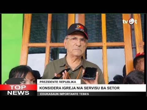 Prezidente Republika Konsidera Igreja Nia Servisu Ba Setor Edukasaun Importante Tebes
