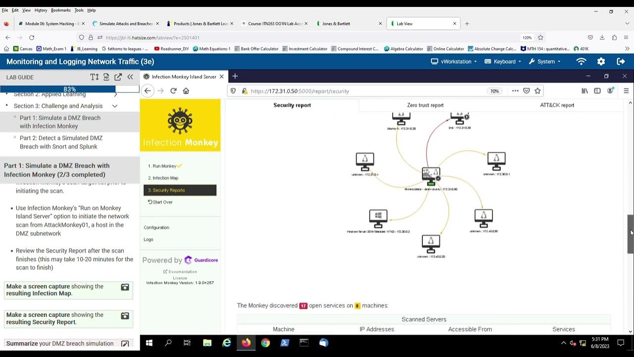 Lab 6 Section 3 Challenge Analysis Monitoring and Logging Network Traffic - YouTube