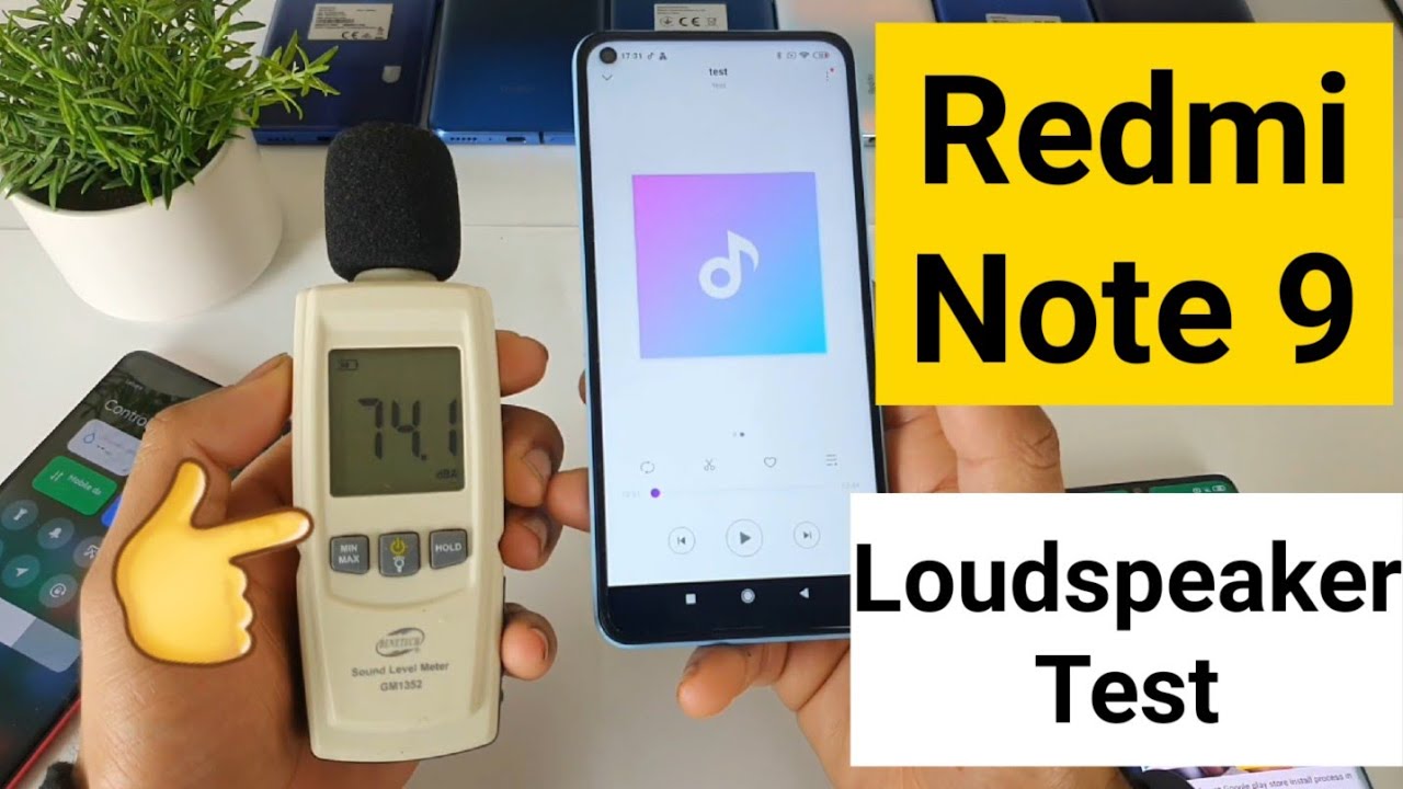 Redmi note 9 loudspeaker test - YouTube