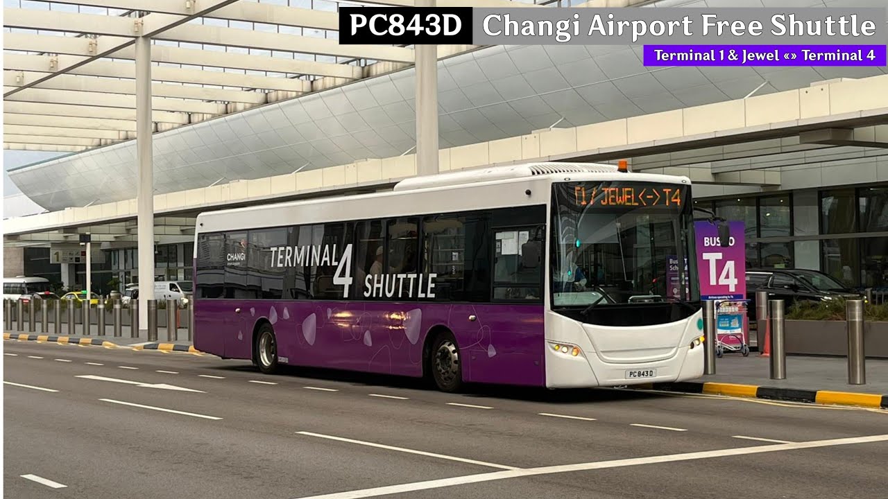 Changi Airport: PC843D on T1-T4 Shuttle - YouTube