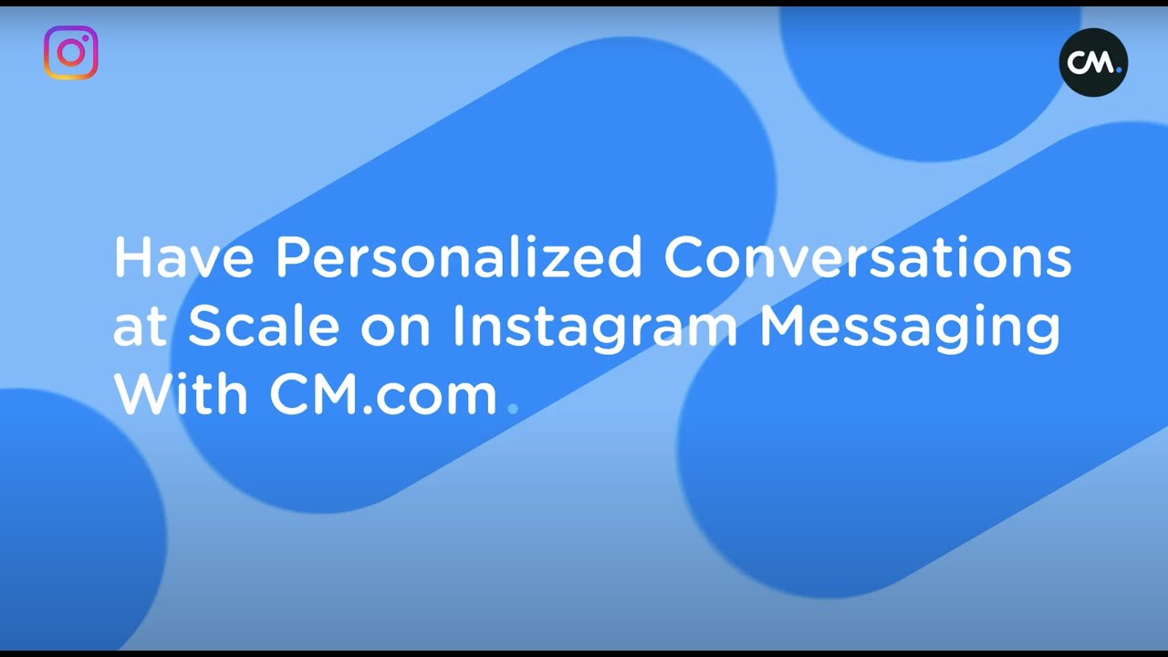 Instagram Messaging by CM.com | Engage Customers on Instagram with ...
