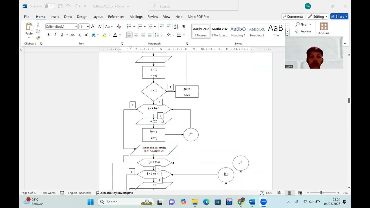 Membuat segitiga pascal dengan input n - YouTube