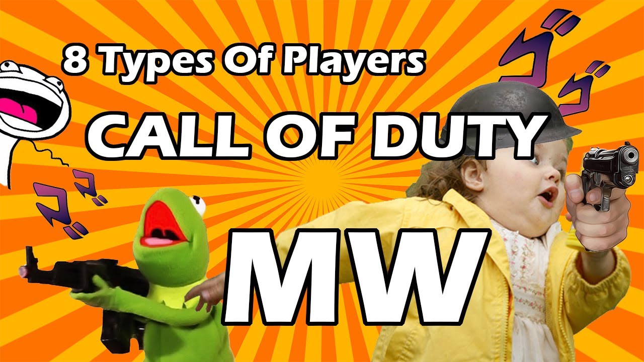 8 Types Of Players | Call of Duty MW - YouTube
