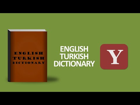 İngilizce -Türkçe Sözlük (Telaffuzları ile) - Y - / English - Turkish Dictionary - Y -