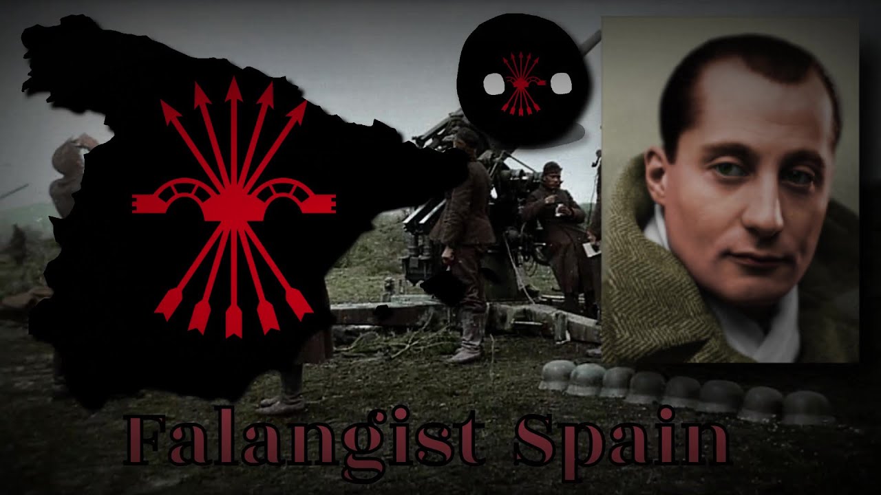 [HOI 4 Red Flood] José Antonio Primo de Rivera Falangist Spain custom ...