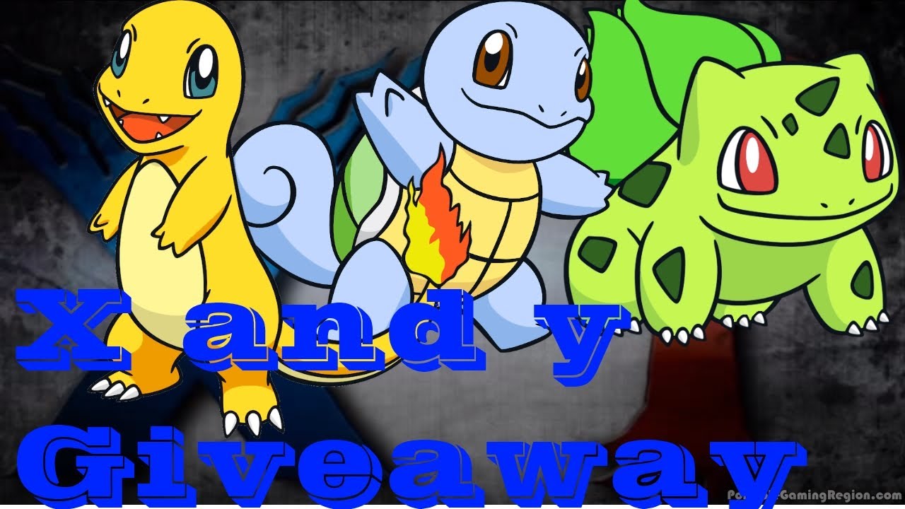 Pokemon X and Y Giveaway: Shiny 1st Gen Starters (Closed) - YouTube