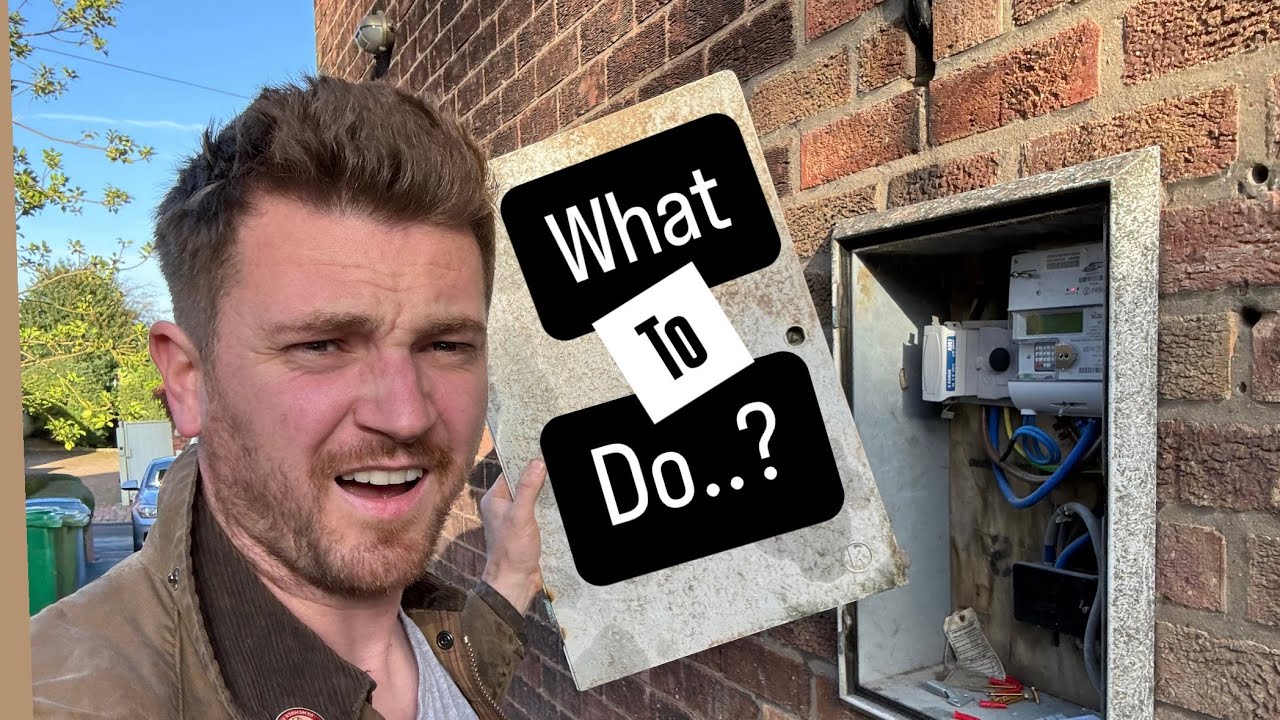Best thing to do with that broken METER CUPBOARD door! - YouTube