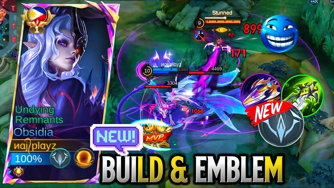 17 KILLS!! NEW OBSIDIA BUILD AND EMBLEM 2025!! -100% BEST BUILD OBSIDIA ...