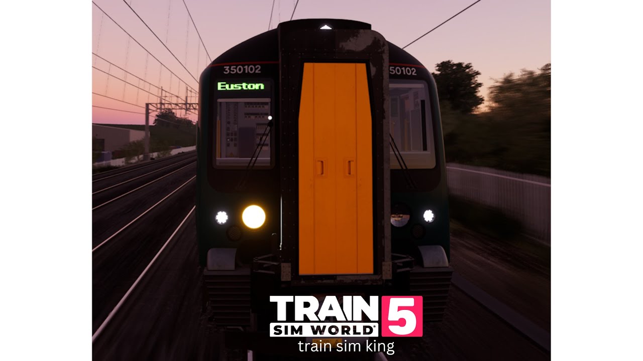 Train sim 5- class 350- west coast mainline - YouTube