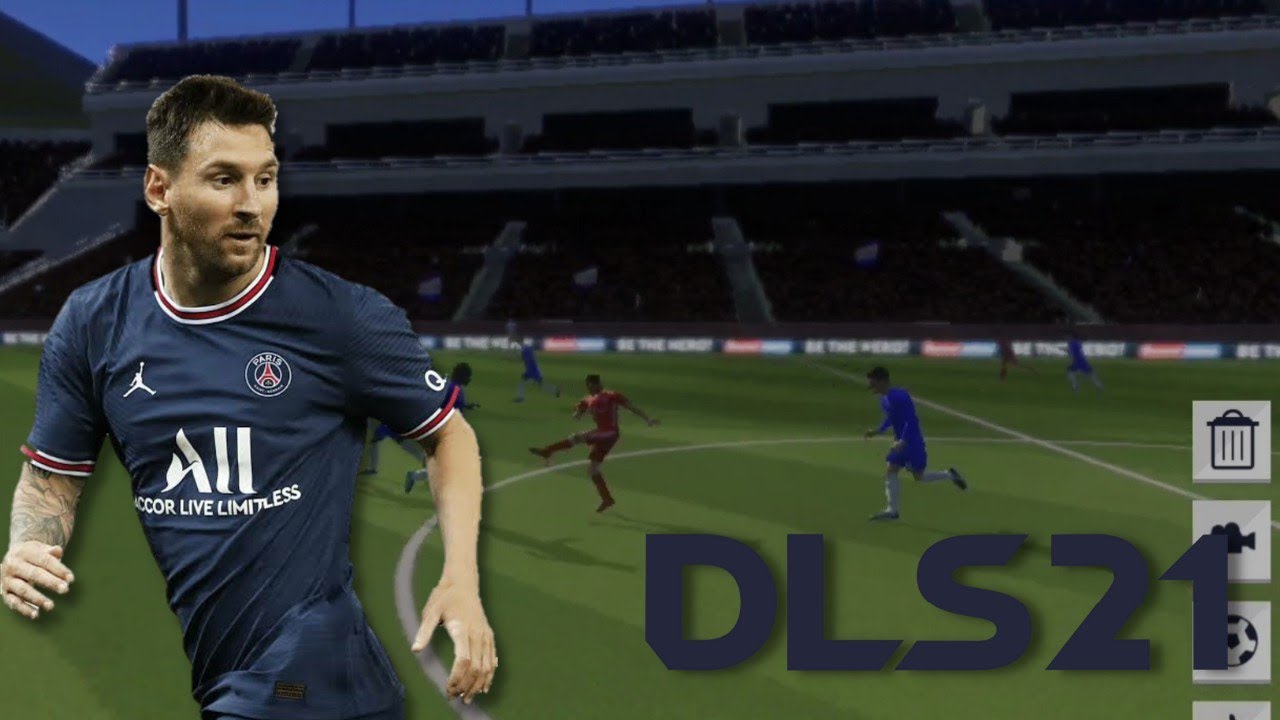 GOL DE MEDIA CANCHA😱 LIONEL Messi DLS 21/22*EPICO* - YouTube