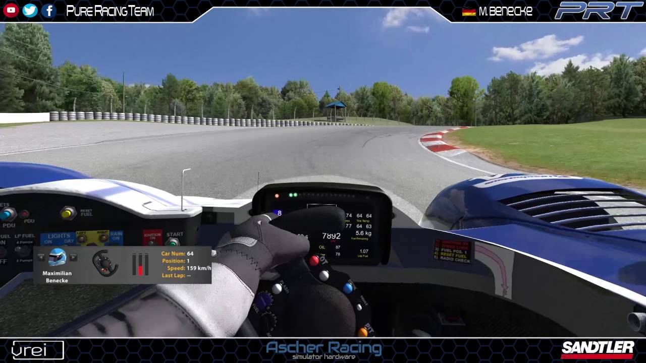 iRacing | HPD ARX 01c - Hotlap S3W3 | 1:05,633 | Mosport - YouTube