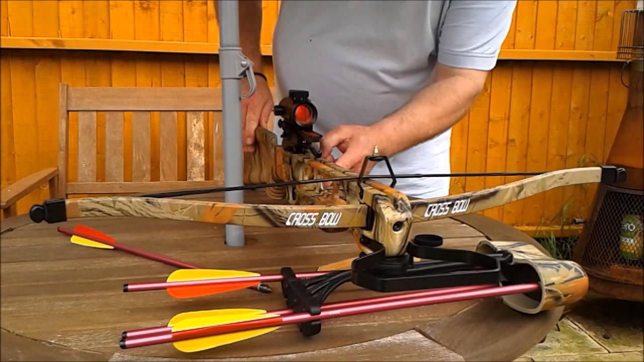 Bobcat 160lb Recurve Crossbow - YouTube