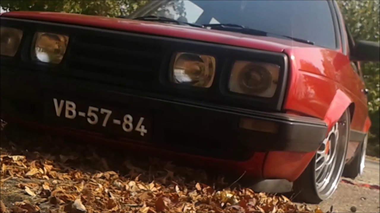 Golf Mk2 Stance Project - YouTube