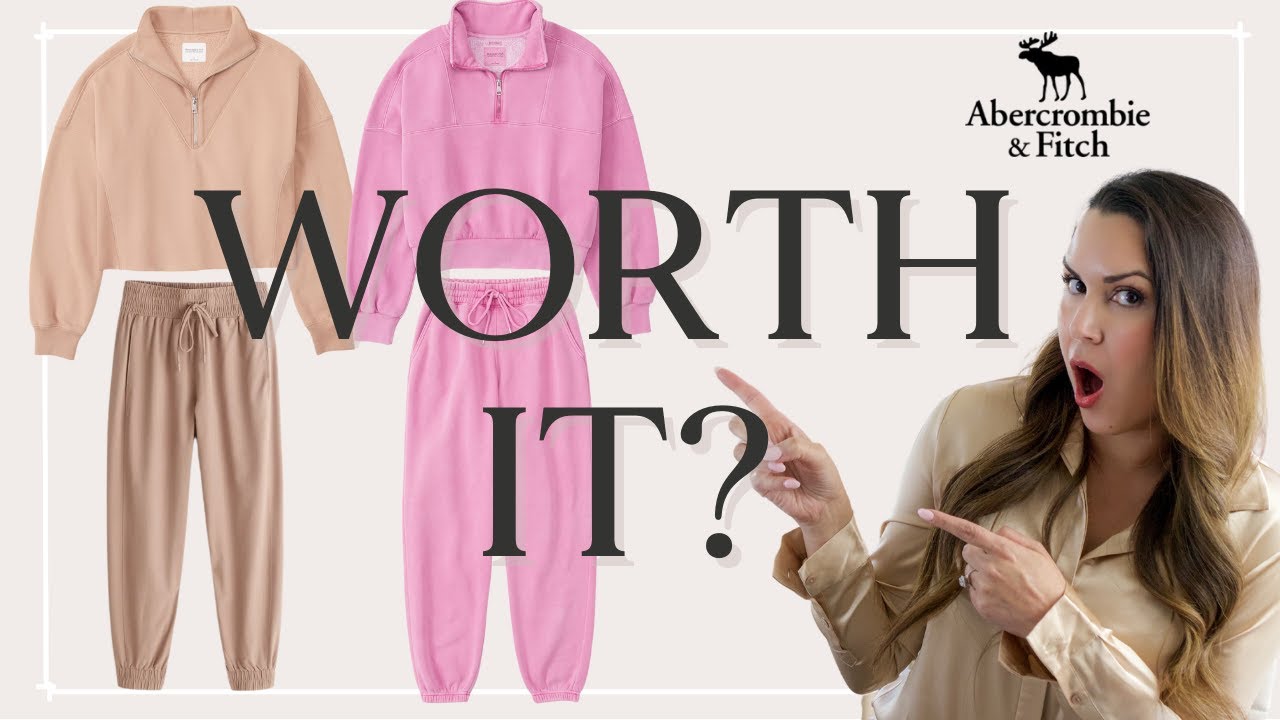 HUGE Abercrombie & Fitch Joggers & Loungewear Try-On - YouTube