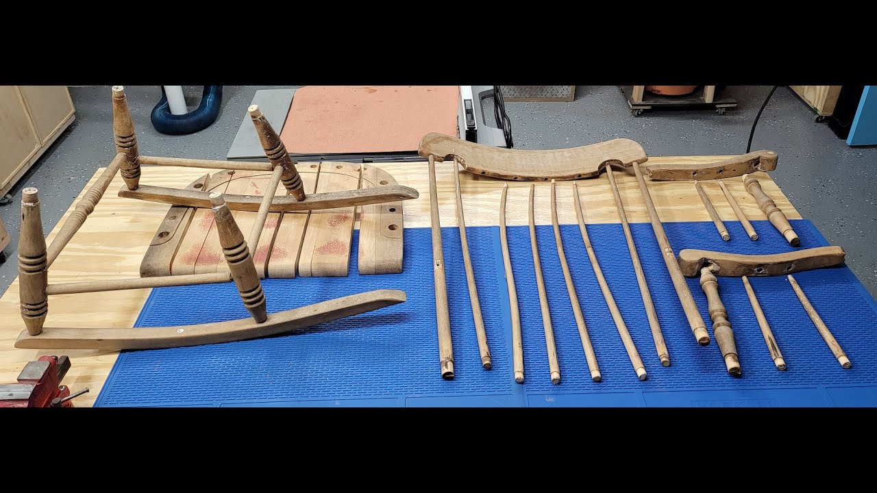 Rocking Chair Restoration - YouTube