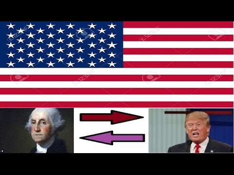 President Washington to President Trump best quality for 2017 - YouTube