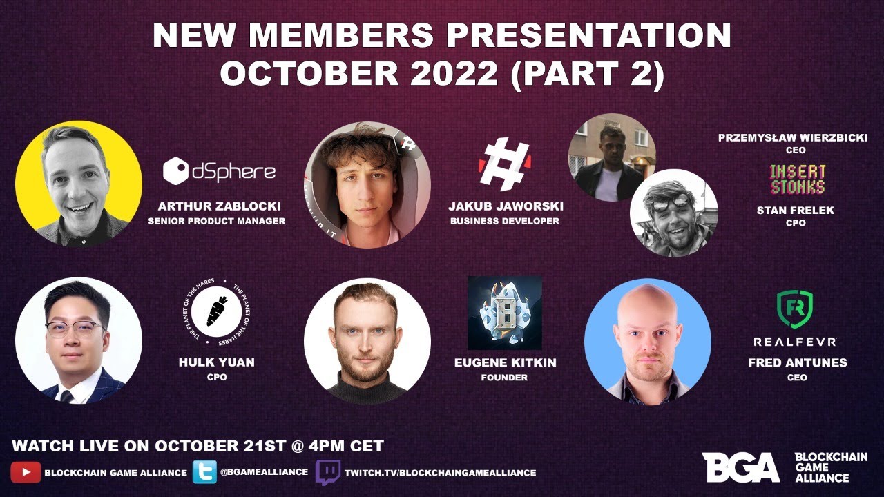 BGA New Members Presentation - October (Part 2) - YouTube