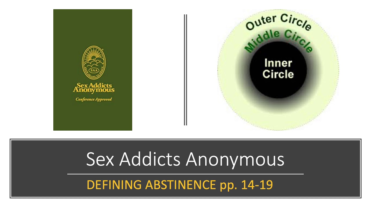 Sex Addicts Anonymous Saa Defining Abstinence Youtube