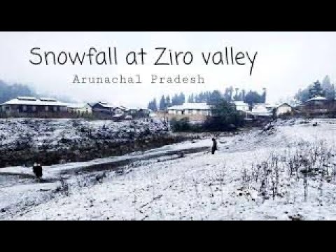 Second snow fall @ziro in 6th February 2022 - YouTube