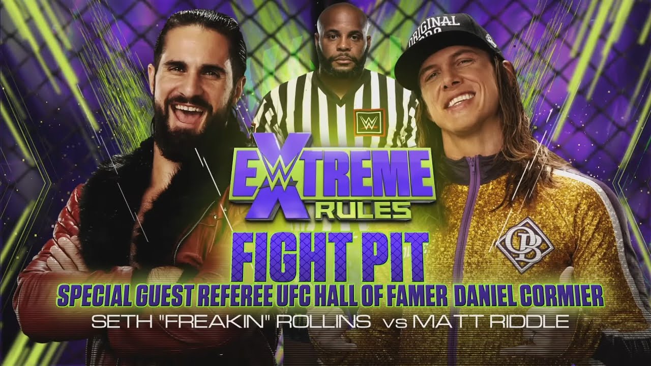Seth Rollins Vs Matt Riddle Extreme Rules 2022 Full Match - YouTube
