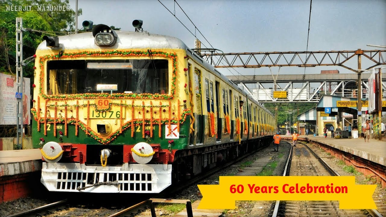60 Years of ELECTRIC TRAIN service of EASTERN RAILWAY || Coverage of ...