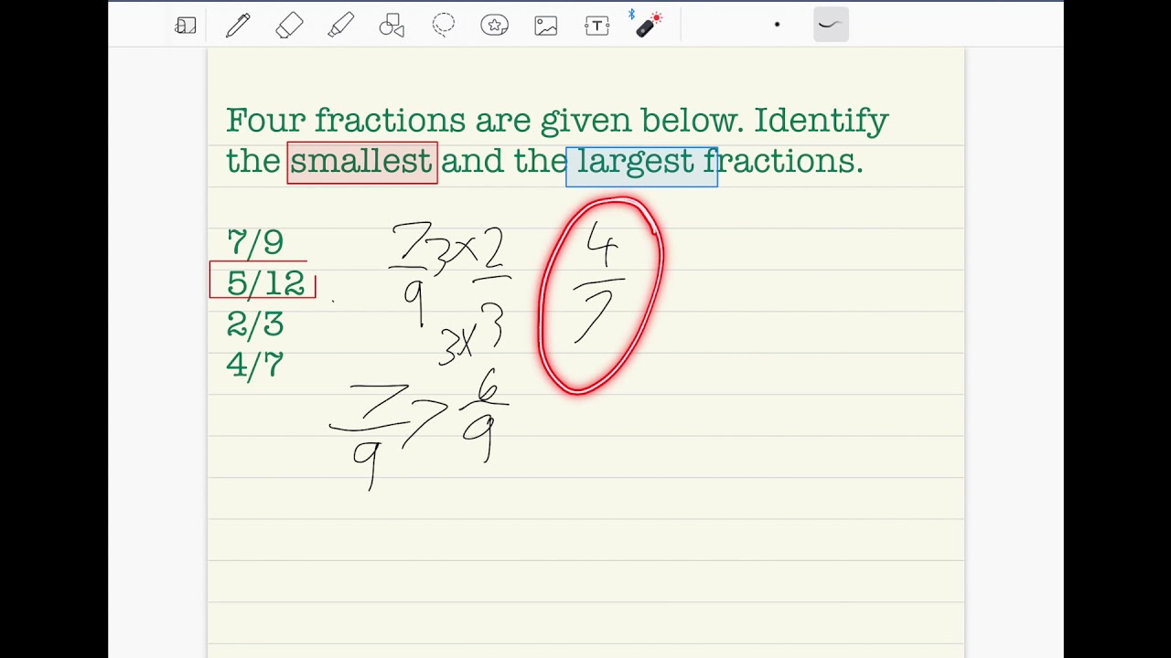 KS 2 Mathematics Four Fractions Are Given Below Identify The ks-2-mathematics-four-fractions-are-given-below-identify-the