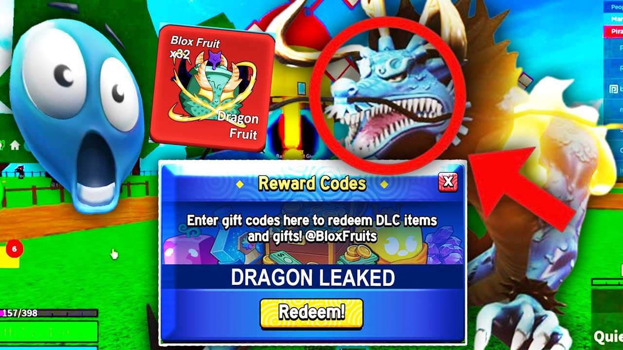 Blox Fruits DRAGON UPDATE CODE! - YouTube