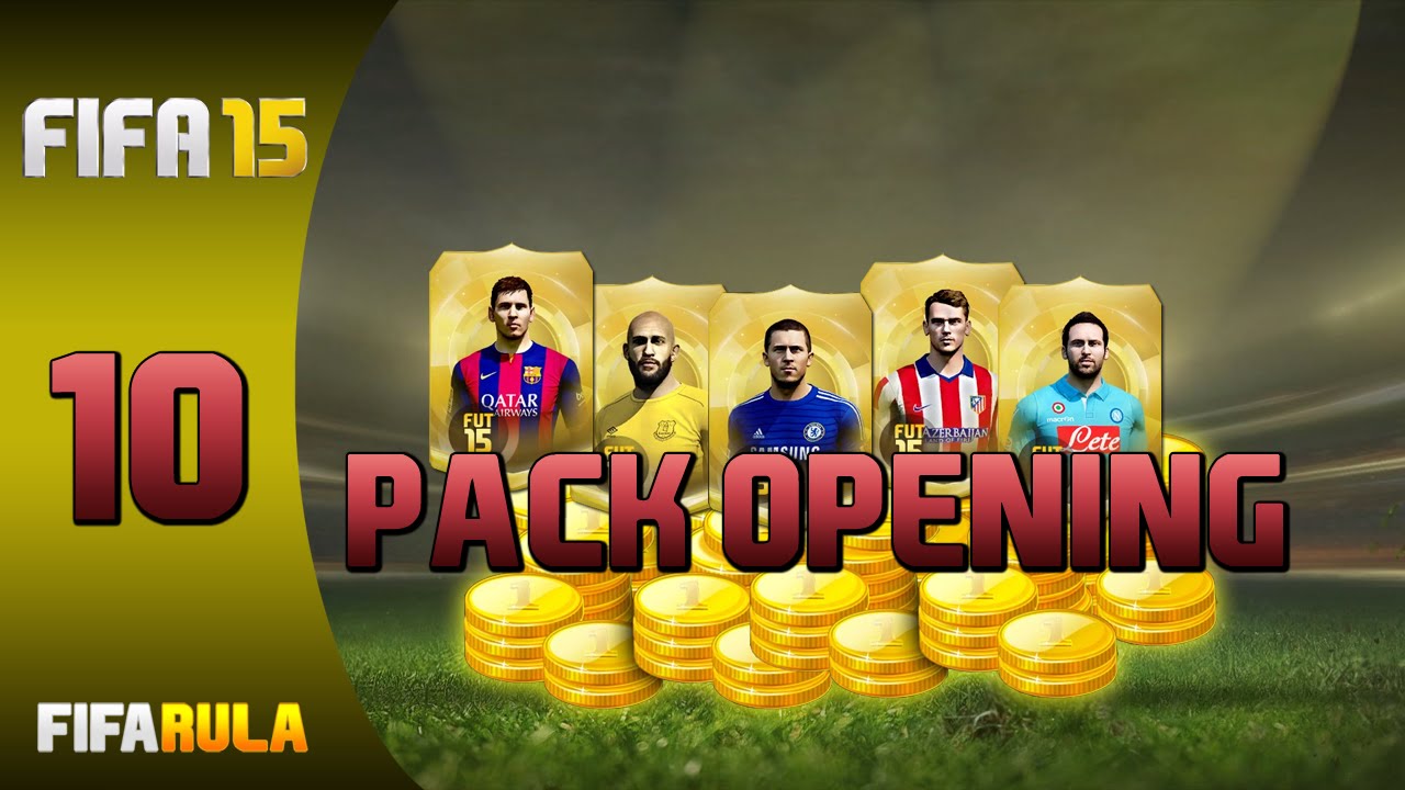 FIFA 15 - Pack Opening #10 "E a sorte continua..." - YouTube