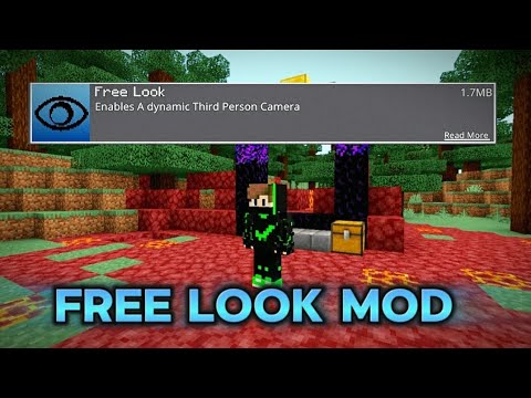 FREELOOK FOR MCPE 1.21+| MINECRAFT POCKET EDITION - YouTube