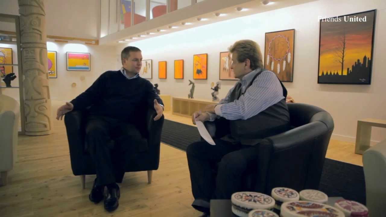 Ehem. Ministerpräsident Rodney MacDonald und Michael Vogt im Rolf ...