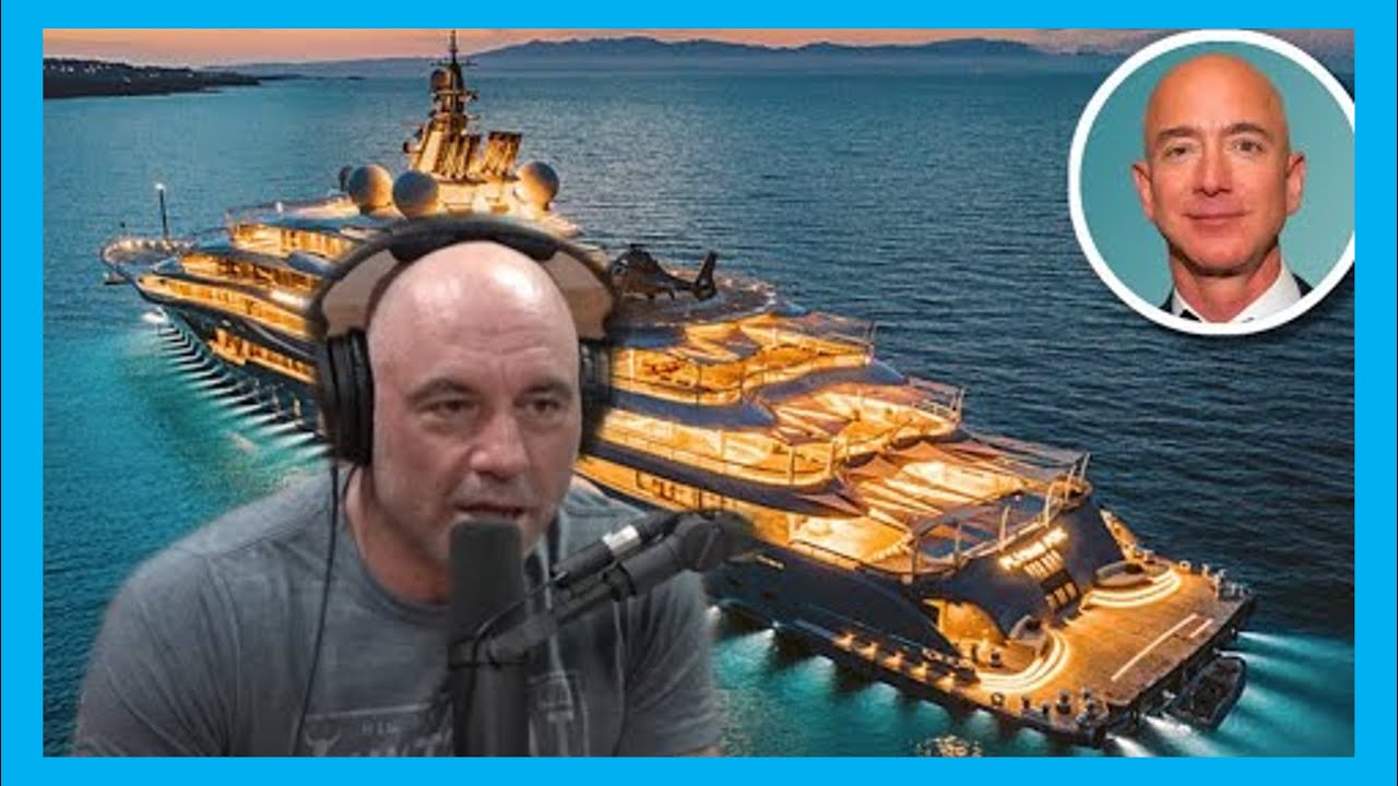Joe Rogan reacts to Jeff Bezos $500 Million Super Yacht! - YouTube