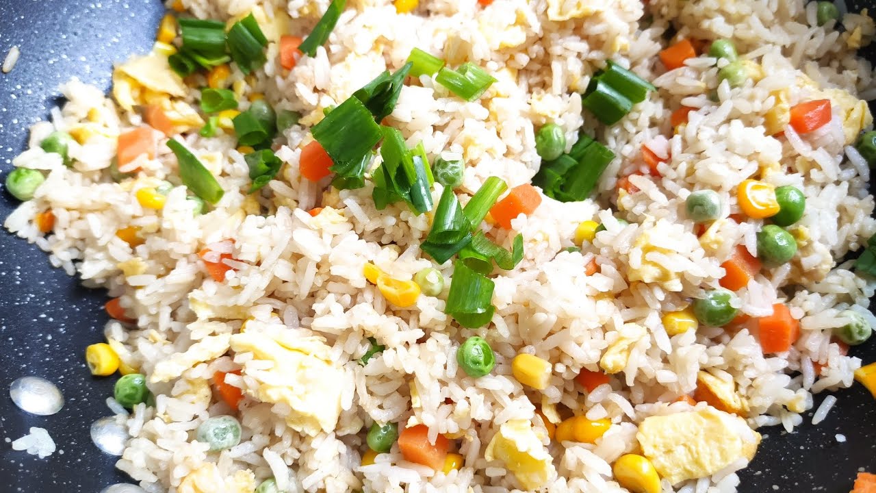 Fried rice no MSG by Painted Wings - YouTube