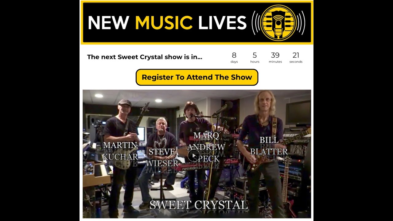 Sweet Crystal Live Stream From Nightcrier Studios 2020 - YouTube