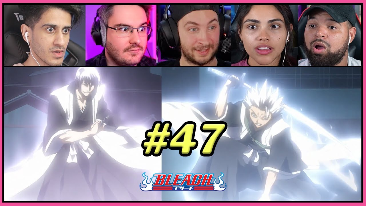 BLEACH EP47 | GIN FRAMES HITSUGAYA! | Reaction Mashup - YouTube