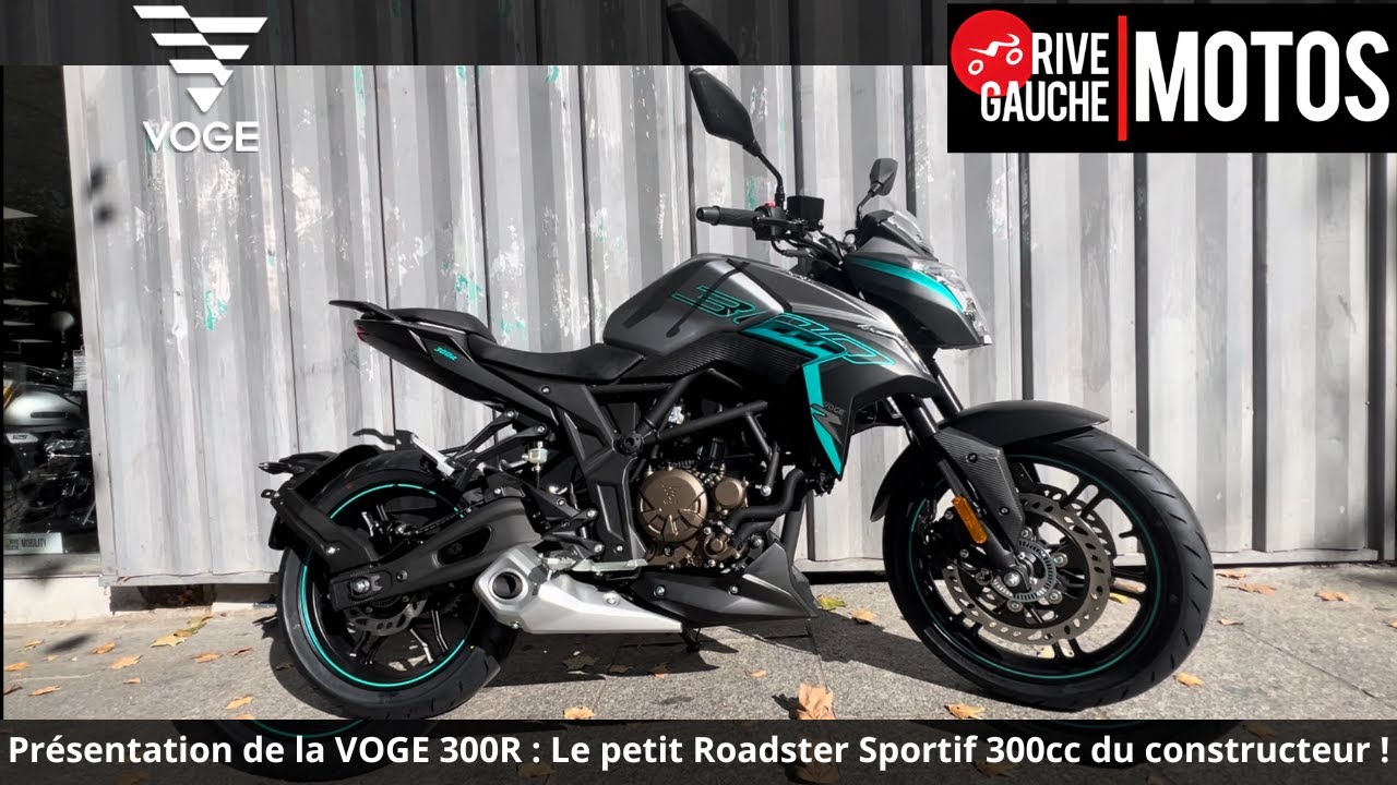 Présentation de la VOGE 300R : Le petit Roadster Sportif 300cc du ...