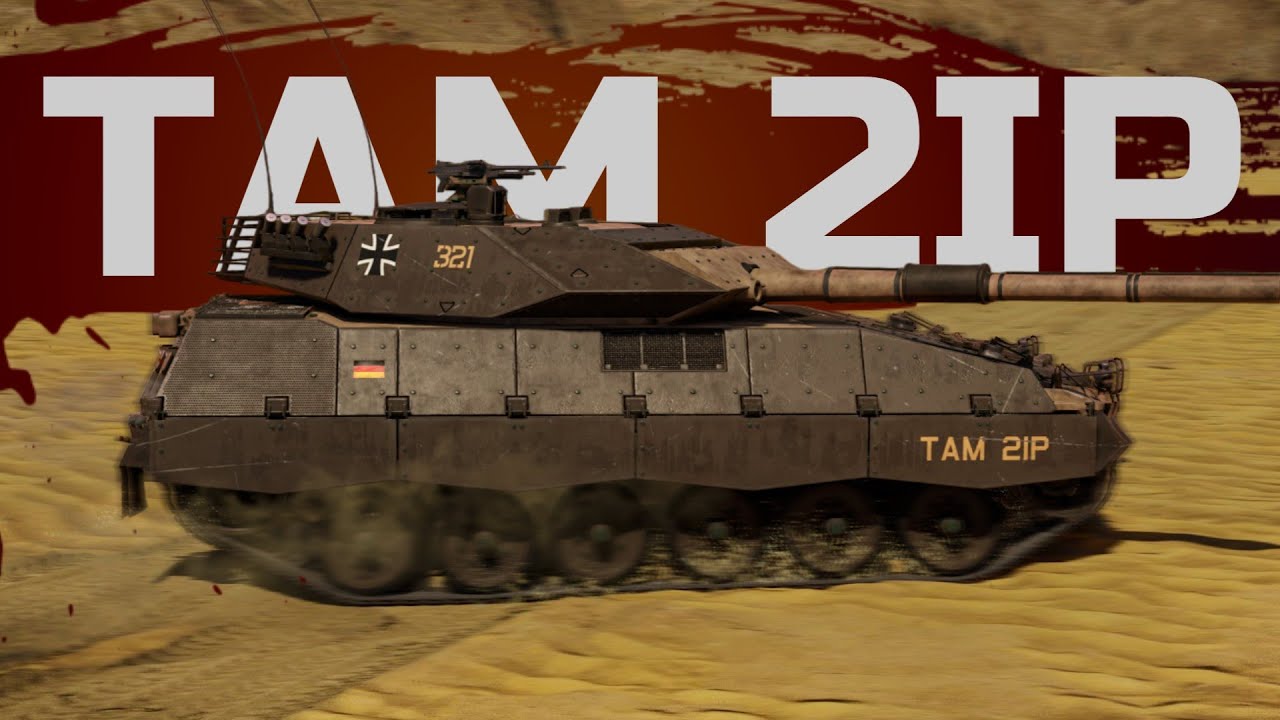 НЕМЕЦКИЙ ТЕРМИНАТОР. Геймплей TAM 2IP в War Thunder - YouTube