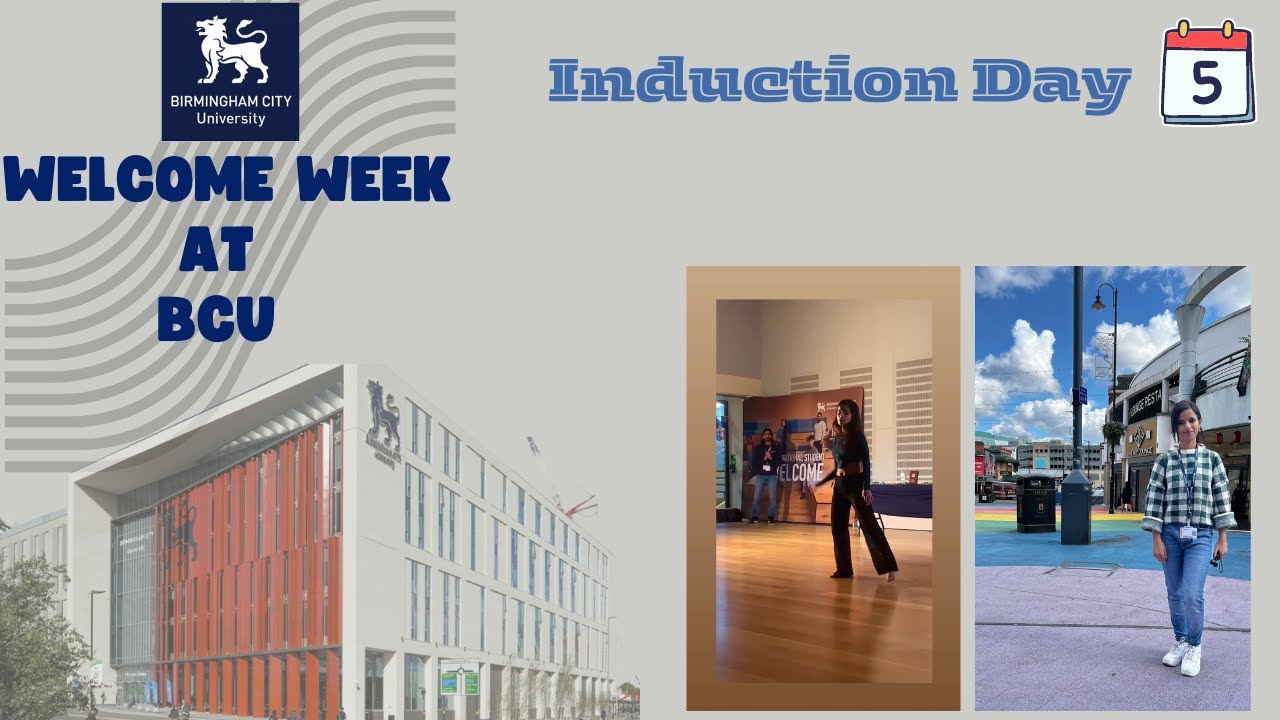 Orientation Week at BCU | Induction Day 5 - Sep 2024 | Welcome Week ...