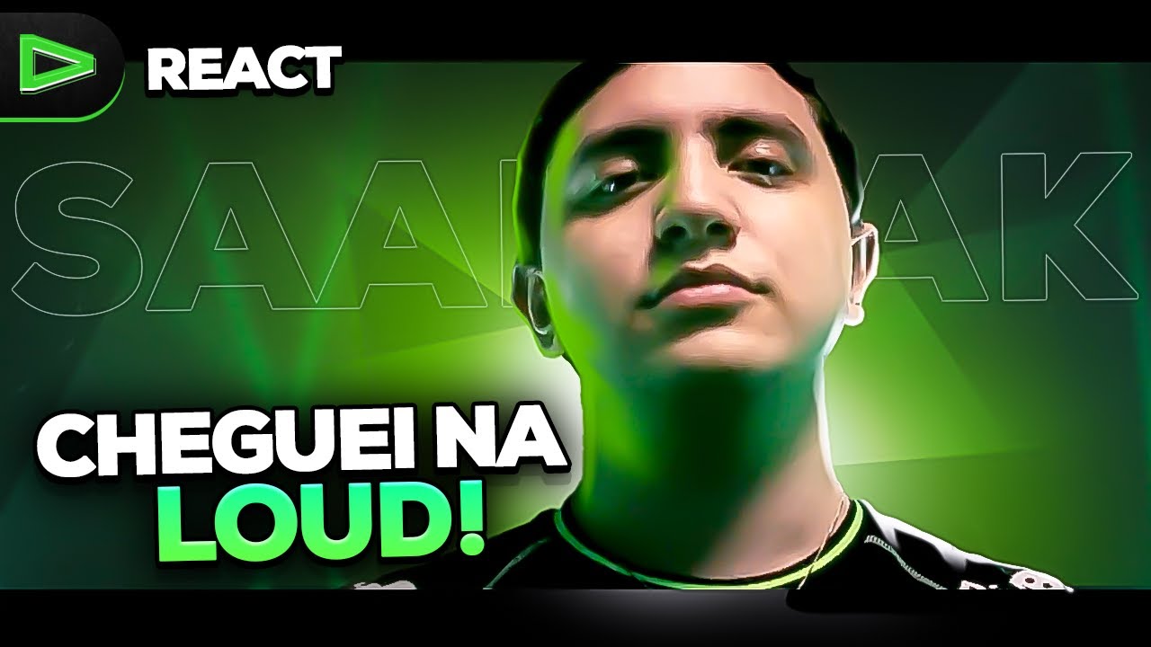 LOUD SAADHAK REAGINDO AO SEU ANÚNCIO:UM NOVO TIME DE VALORANT - YouTube