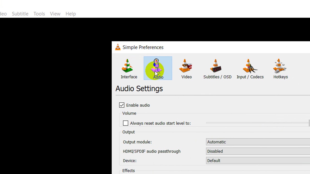 How To Disable Time Stretching Audio In VLC - YouTube