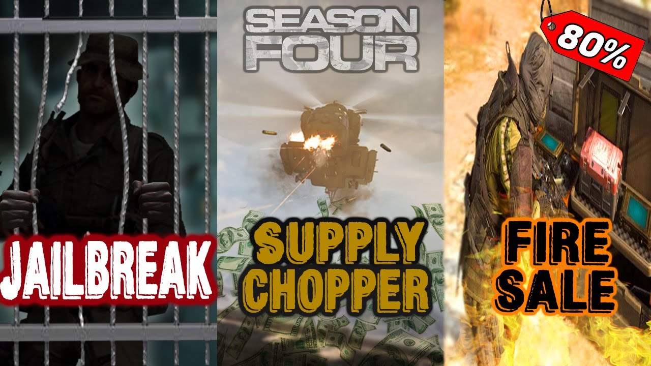 *NEW* IN-GAME Events in WARZONE! (Fire Sale, Supply Chopper, Jailbreak ...