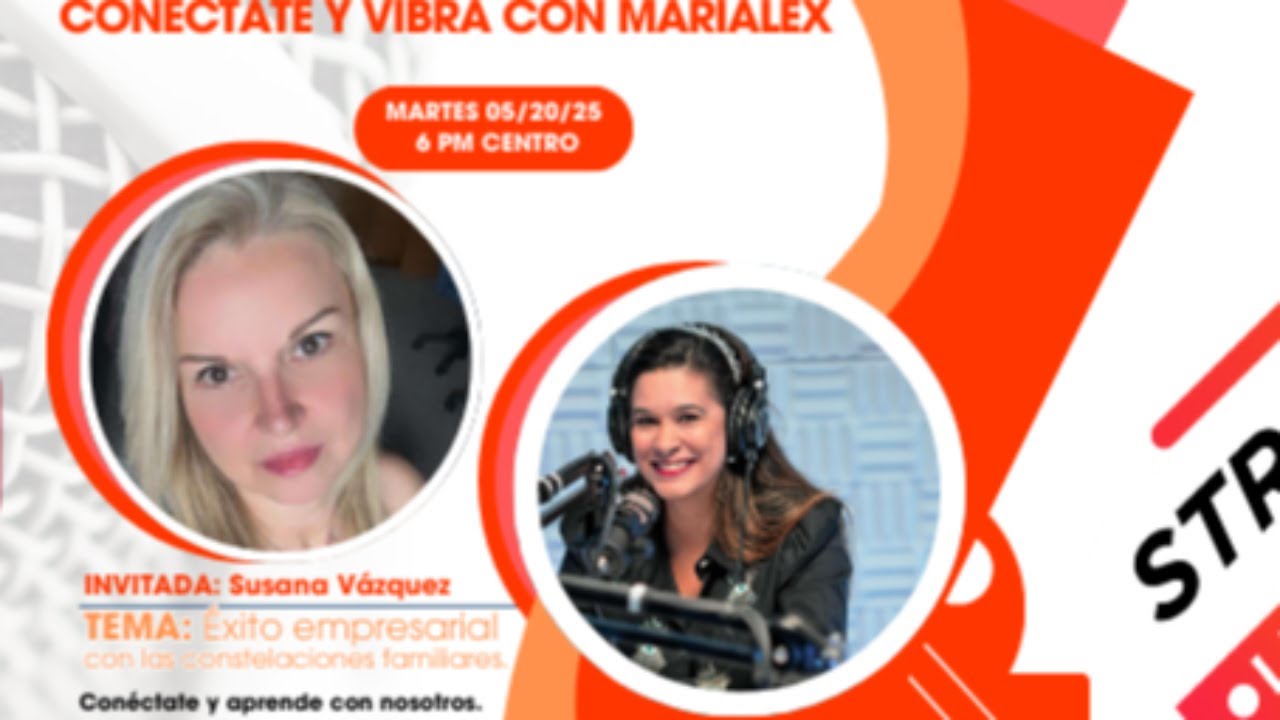 CONECTATE Y VIBRA CON MARIALEX .... EN VIVO!!!! - YouTube