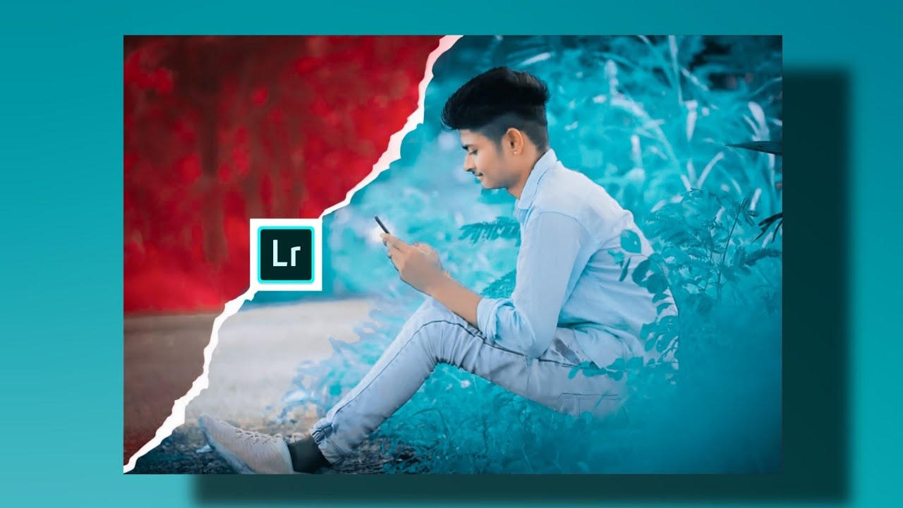 Lightroom Creative Dual Colour Tone Photo Editing || Picsart Creative ...