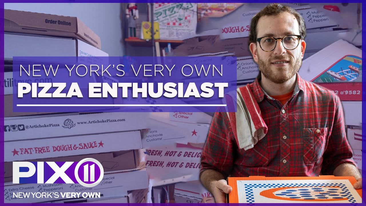 Meet the pizza-loving Brooklynite with the world's largest pizza box ...